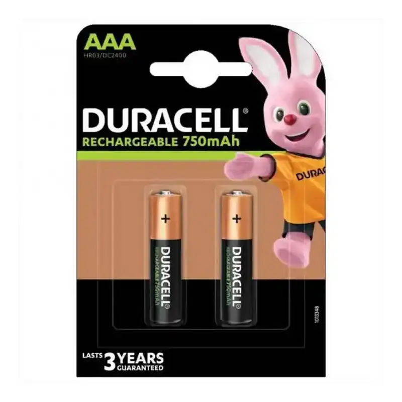 Punjiva baterija Duracell AAA 750mAh (pak 2 kom)