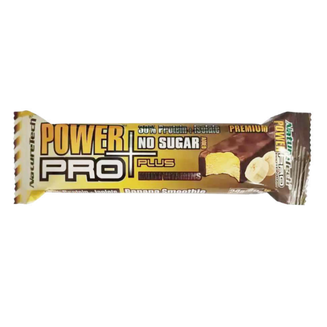 POWER PRO+30% PROTEIN BAR BANANA SMOOTHIE 80GR