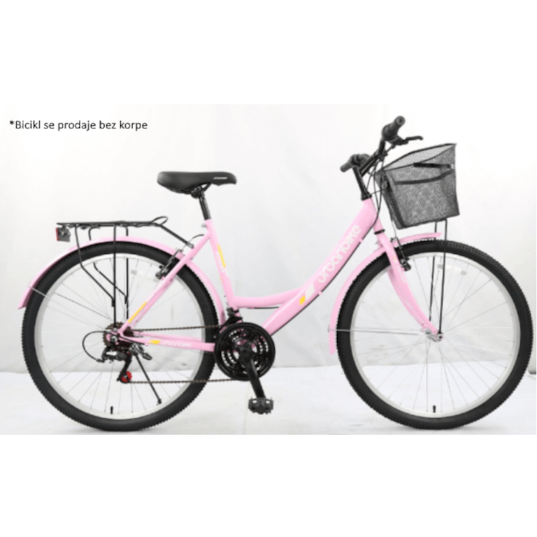 Gradski Bicikl Aurora 27.5" belo-roze