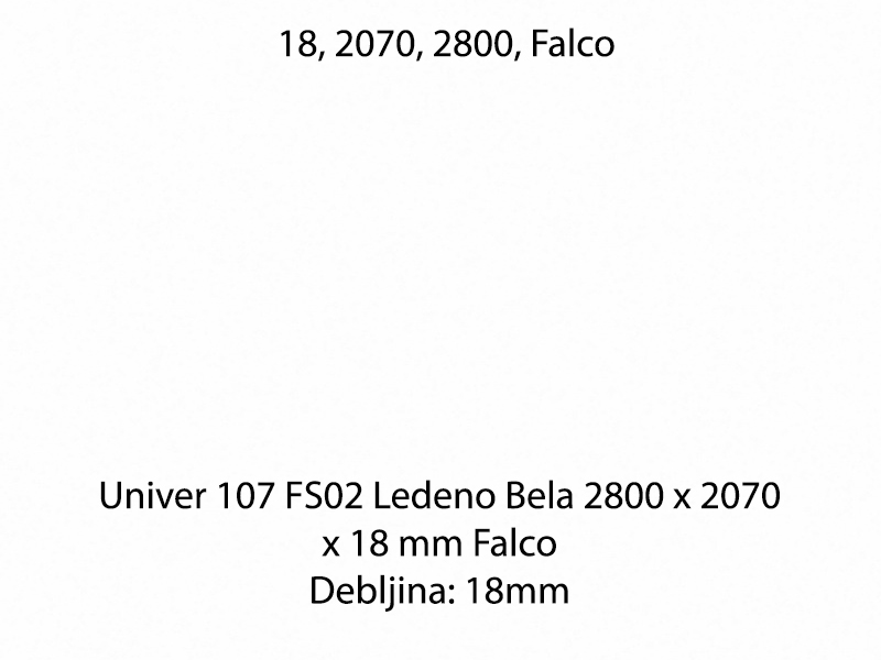 Onlinenamestaj 107 FS02 Ledeno Bela