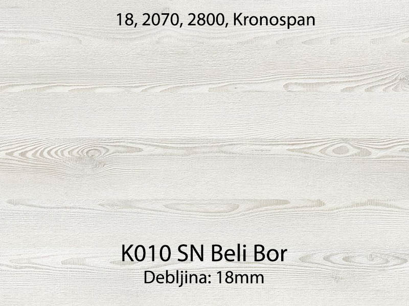 Onlinenamestaj K010 SN Beli Bor