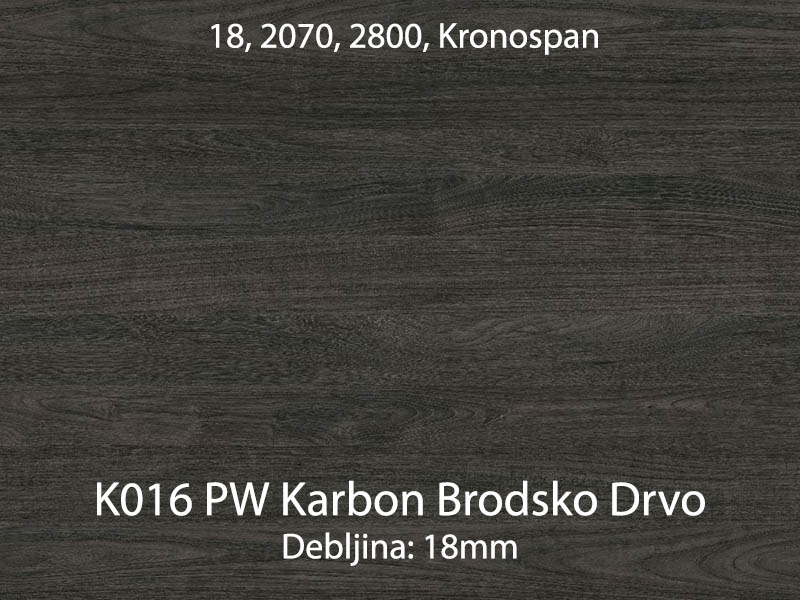 Onlinenamestaj K016 PW Karbon Brodsko Drvo