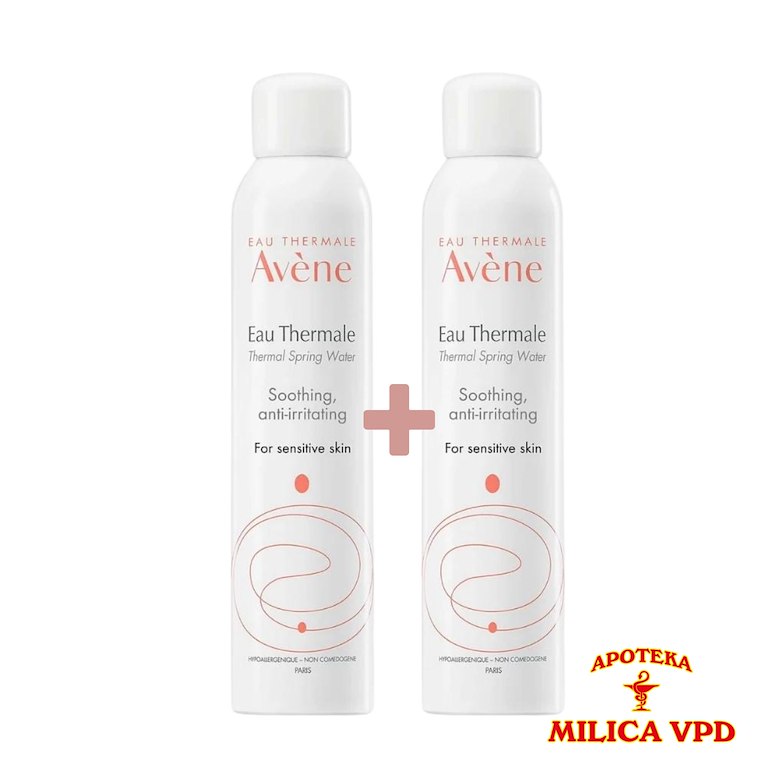 Avene Termalna Izvorska voda 2X300ml DUO PACK