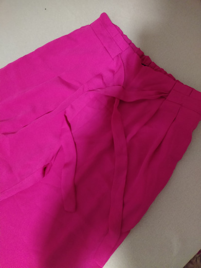 Zara pink pantalone 7/8