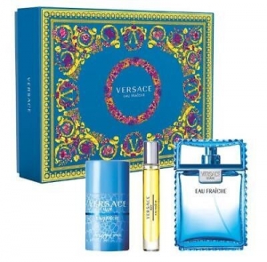 Versace Set Eau Fraiche M edt 100ml + edt 10ml + 75ml Deo Stick