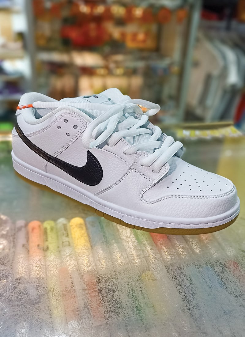 Nike SB Dunk Low Orange Label White Black