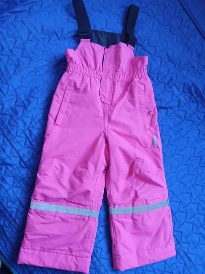 Icepeak roze ski pantalone na tregere, 98