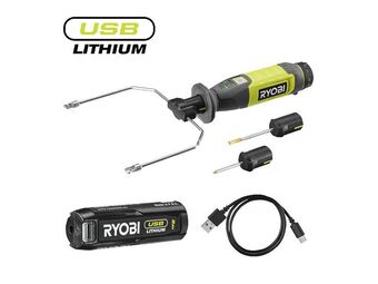 RYOBI Kompaktni aku vruci rezač/ USB Lithium 4V (2/0 Ah) RHC4-120G