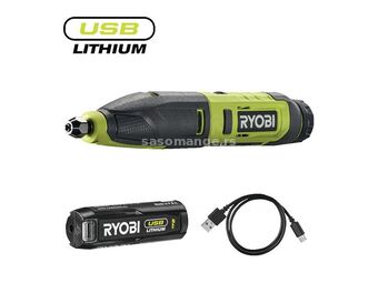 RYOBI Akumulatorski alat za rezbarenje USB Lithium 4V (2/0 Ah) RPC4-120G