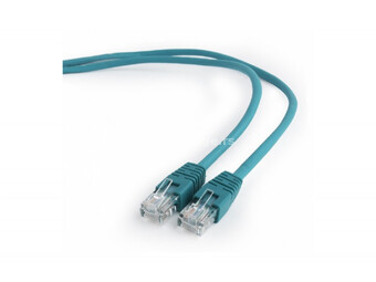 Gembird Patch Cable, U/UTP Cat.5e, Green, 2m