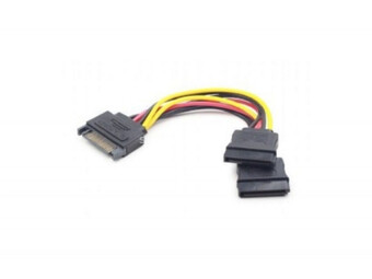 Gembird Power Supply Internal Y-Splitter, SATA to 2x SATA