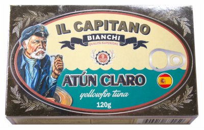 TUNA KOMADI ZUTOREPA IL CAPITANO 120G
TUNA KOMADI ZUTOREPA IL CAPITANO 120G