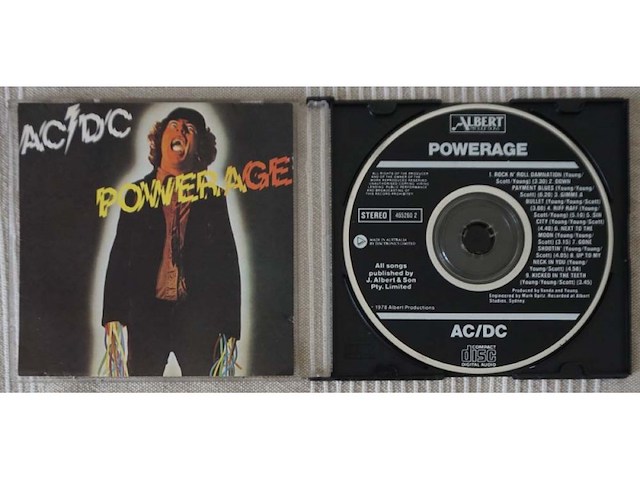 AC/DC - Powerage / promo