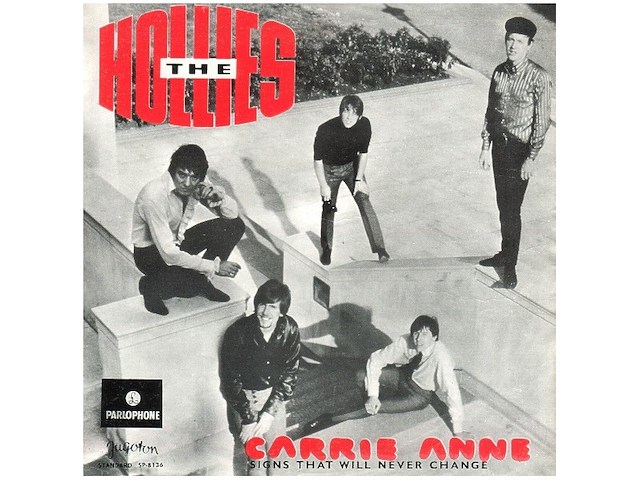 The Hollies – Carrie Anne Vinyl, 7`, Single, 45 RPM