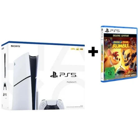 Konzola Sony Playstation 5 PS5 1TB Slim CD/DISC + PS5 Crash Team Rumble Deluxe Edition