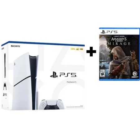 Konzola Sony Playstation 5 PS5 1TB Slim CD/DISC + PS5 Assassin's Creed Mirage