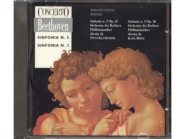 Beethoven* ‎– Sinfonia N. 5, Sinfonia N. 2  [CD]