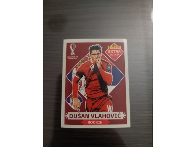 Vlahovic Qatar 2022 Extra Sticker