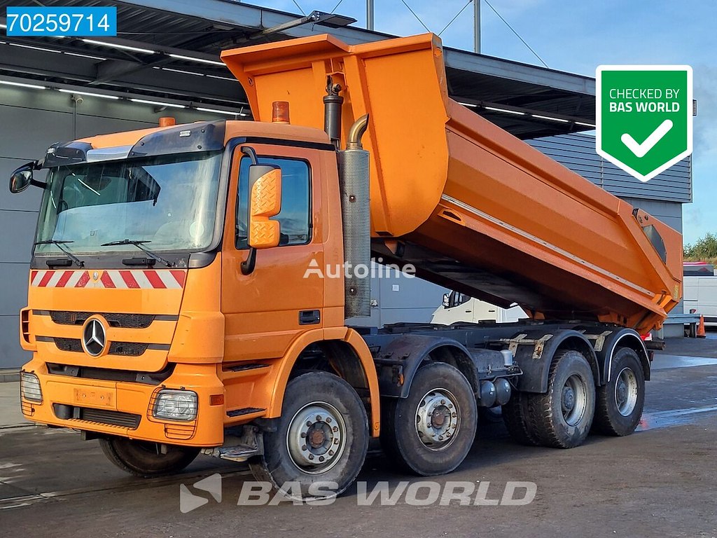 Mercedes-Benz Actros 4144 8X4 Retarder Big-Axle Steelsuspension 15m3 Euro 5 kiper