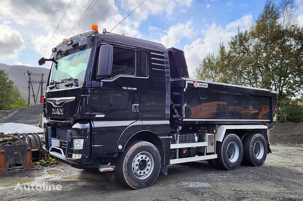 MAN TGX 26.560 *6x4 *FULL STEEL *RETARDER *ISTRAIL kiper