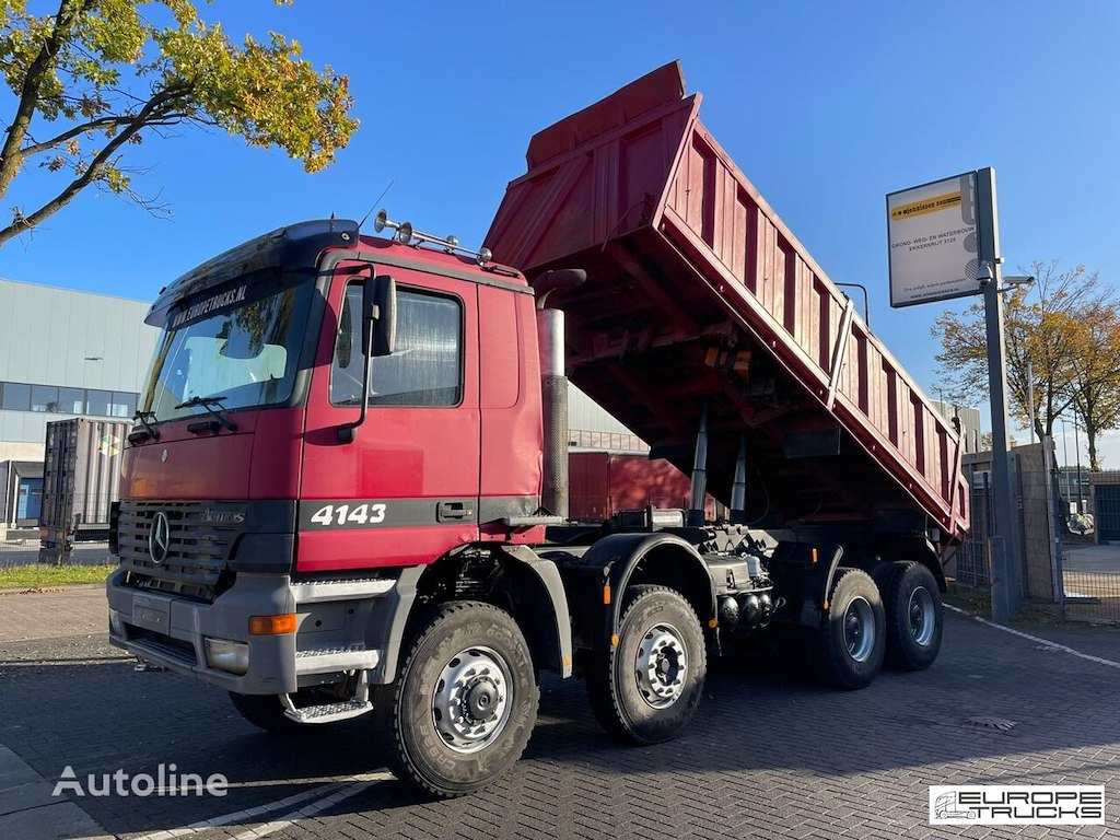 Mercedes-Benz Actros 4143 Full Steel - 8x6 - Manual - Big Axles kiper