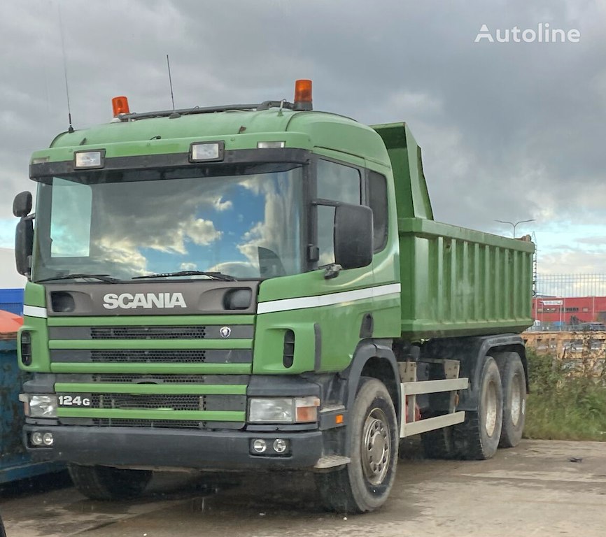 Scania P124 360 / FULL STEEL / MANUAL kiper