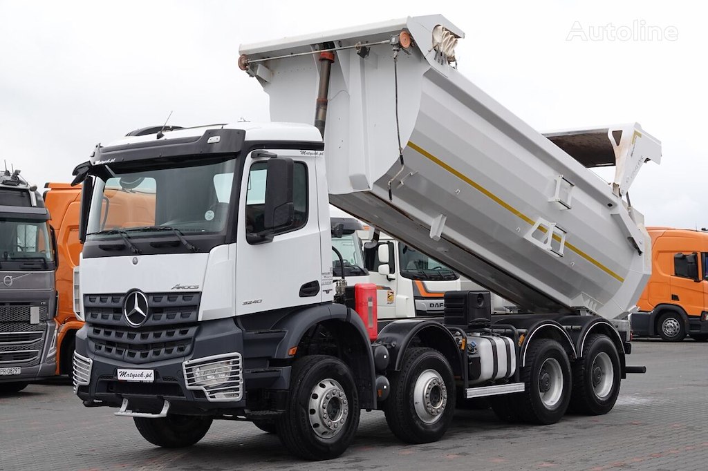 Mercedes-Benz AROCS 3240 / 8x4 / WYWROTKA TYLNOZSYPOWA / ŁADOWNOŚĆ: 19500 KG / kiper