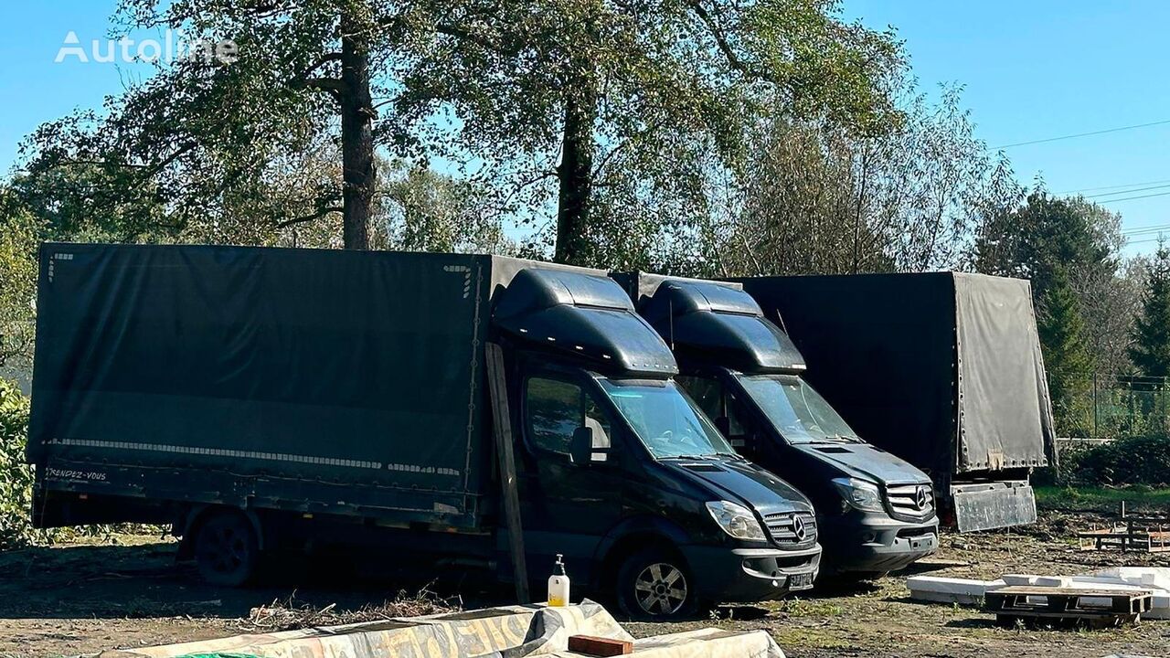 Mercedes-Benz Sprinter kamion s zavesom < 3.5t