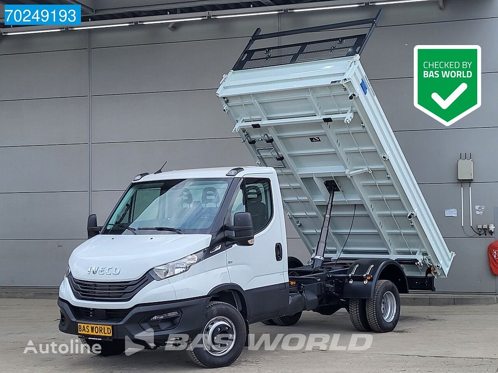 IVECO Daily 72C21 3 Zijdige Kipper Automaat Dubbel Cabine 3500kg trekh kiper