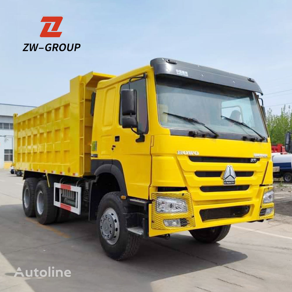 Sinotruk Howo Used 10 wheels 371hp Howo Dump Truck kiper