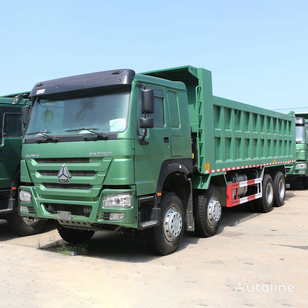 Sinotruk Howo Used 371hp howo tipper truck 8x4 Type 12 Wheel kiper