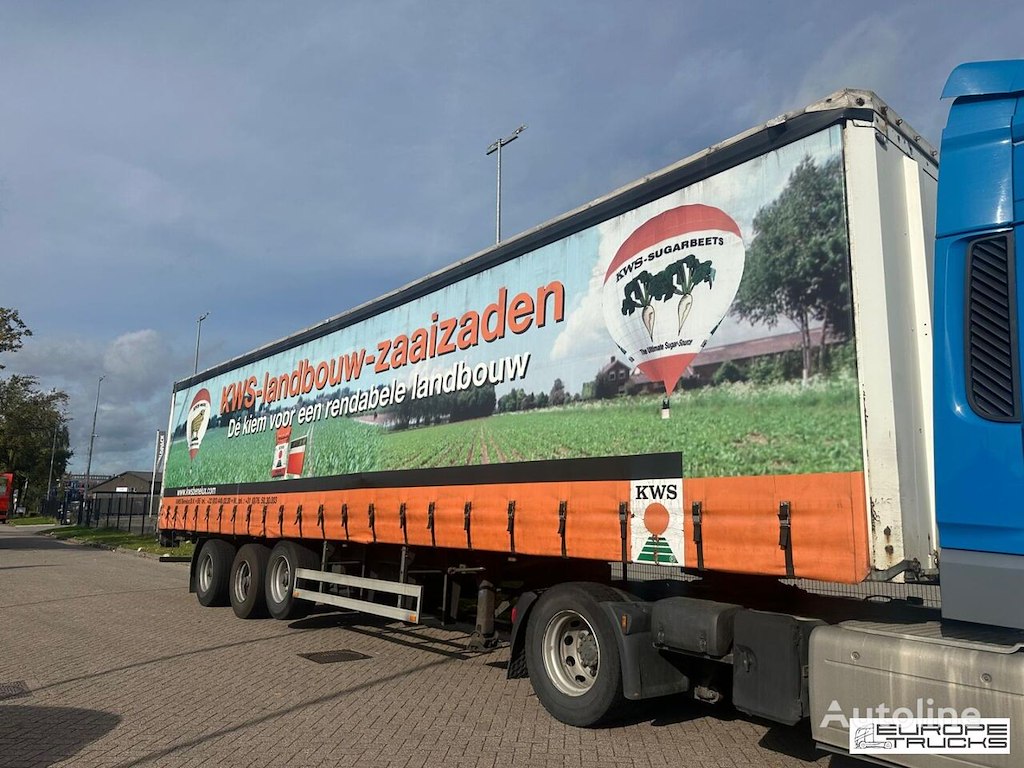 Pacton B3-001 NL Trailer - BPW Axle - Lift Axle poluprikolica sa kliznom ceradom