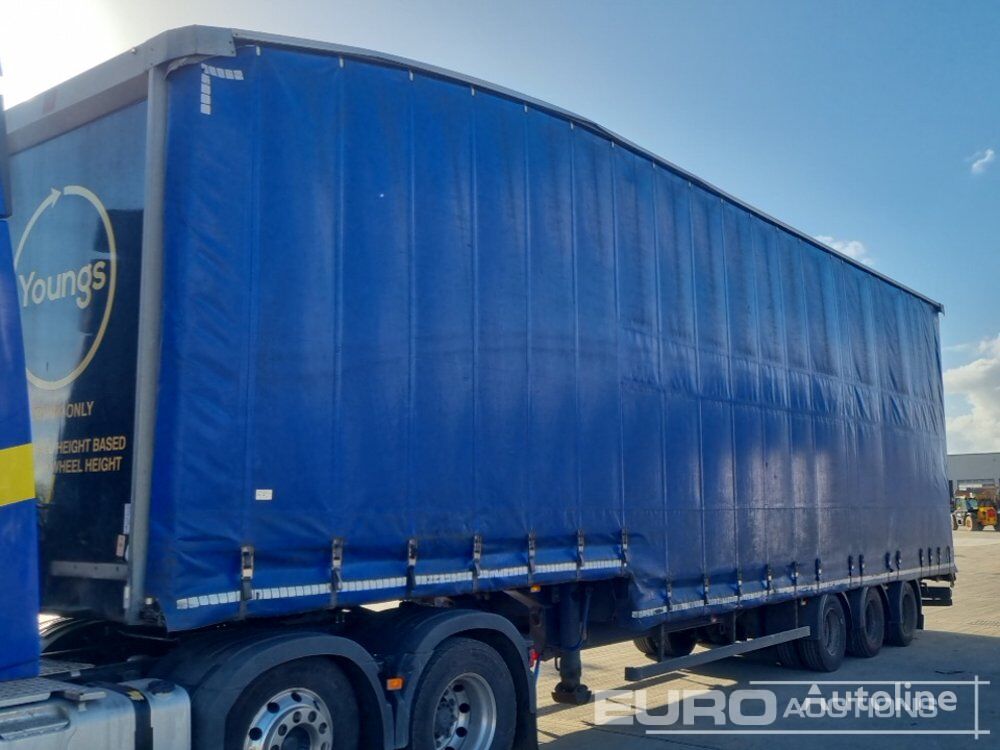 Prodaje se SDC Trailers Tri Axle Double Decker Curtainsider Trailer poluprikolicu sa kliznom ceradom na aukciji