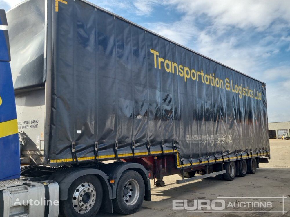 Prodaje se SDC Trailers Tri Axle Double Decker Curtainsider Trailer poluprikolicu sa kliznom ceradom na aukciji