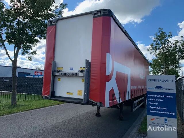 Groenewegen City Curtainslider taillift Tridec steering Bankirai Omega floor poluprikolica sa kliznom ceradom