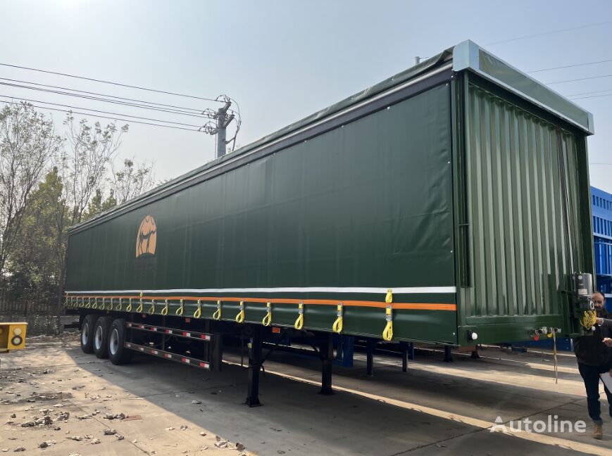 Nova 3 axles Curtain side semi-trailer poluprikolica sa kliznom ceradom