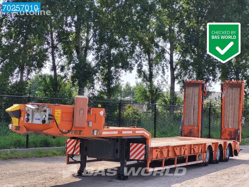 Lider LDR3A Lift+Lenkachse Ramps poluprikolica sa niskom platformom