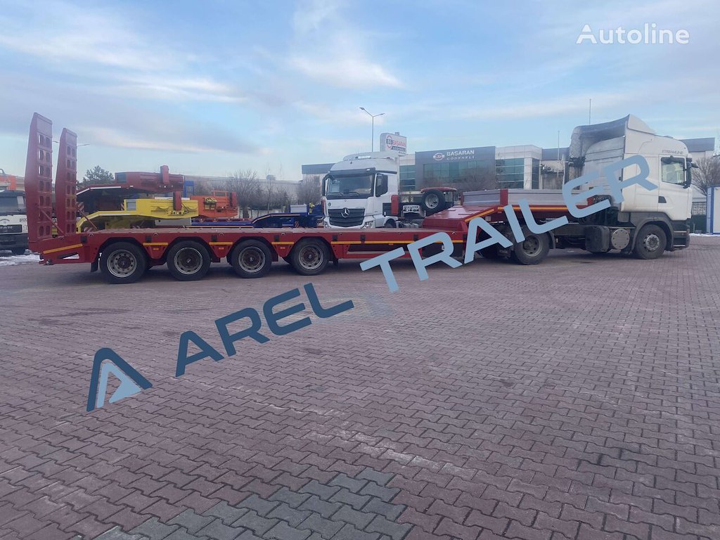 Nova Arel Trailer 4 AXLE LOWBED TRAILER CUSTOMIZE poluprikolica sa niskom platformom