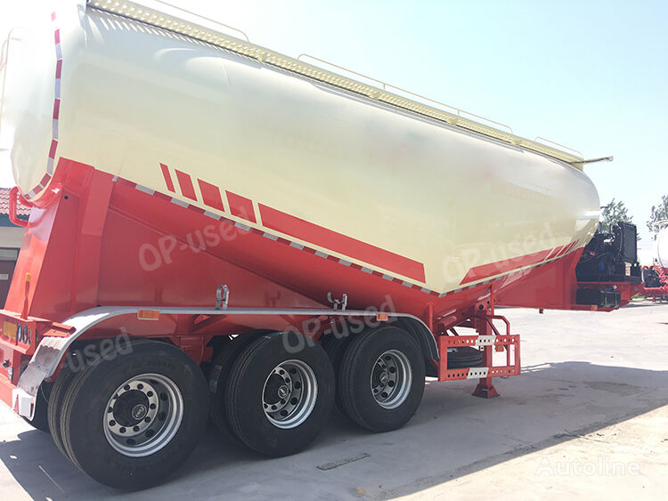 Nova 3 axles 30-50m3 bulk cement tank trailer cisterna za prevoz cementa