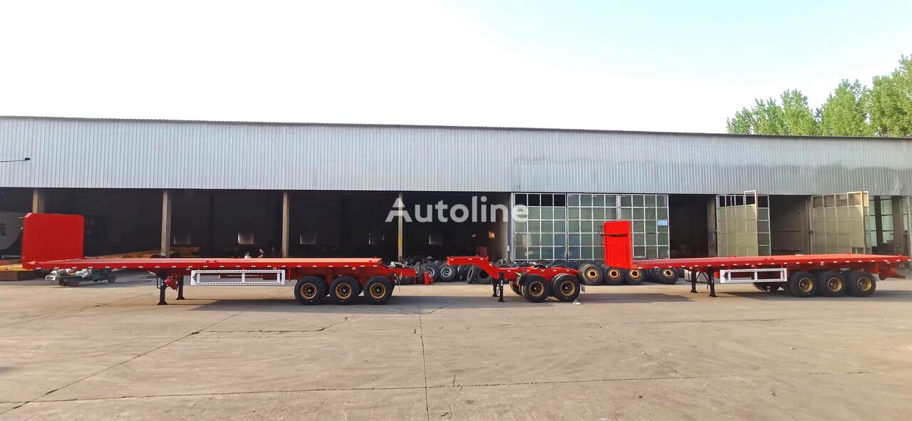 Nova ZW Group 40Ft Interlink Flatbed Semi Trailer poluprikolica sa ravnom platformom