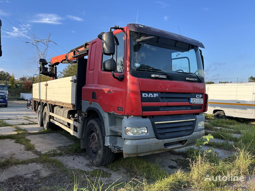 DAF Cf 85/410 kamion s ravnom platformom