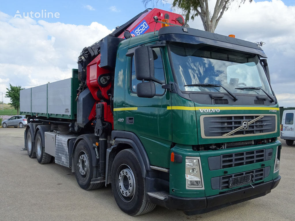 Volvo FM12 420 kamion s ravnom platformom