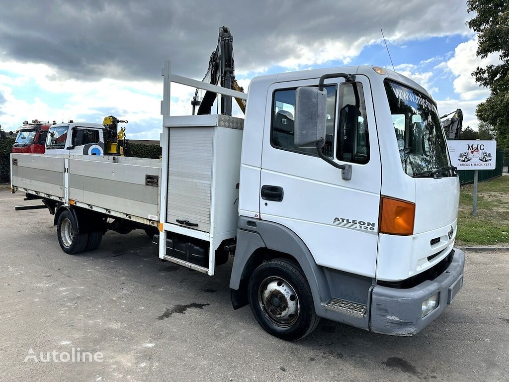 Nissan ATLEON 120 PICK-UP - STEEL SPRING - MANUAL - BELGIAN TRUCK kamion s ravnom platformom