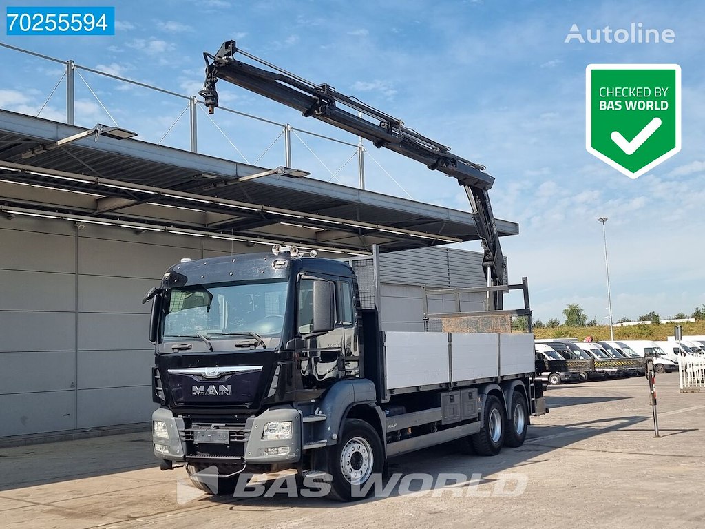 MAN TGS 33.440 6X4 X-HIDUO 188 B-3 Retarder Big-Axle Steelsuspension kamion s ravnom platformom