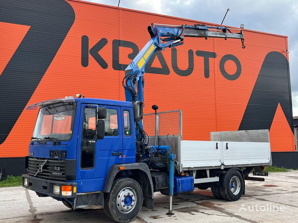 Volvo FL 608 4x2 PK 8200 / BOX L=4249 mm kamion s ravnom platformom