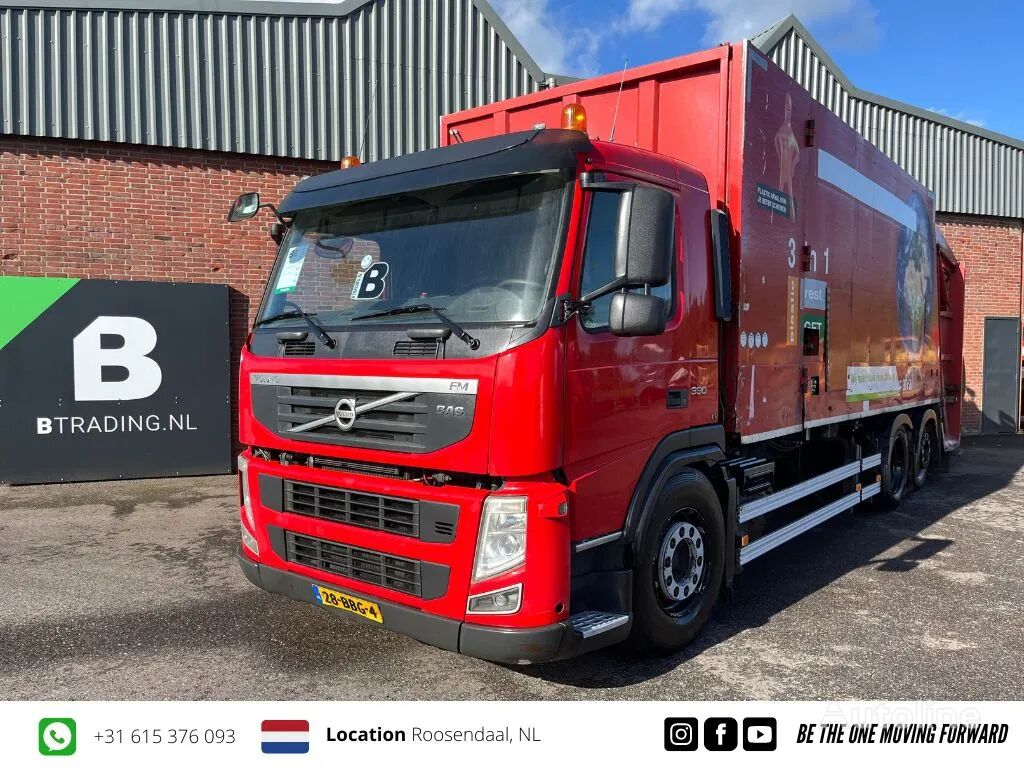 Volvo FM 330 EEV - 254.000KM - 6x2 - Haller 21M3 - 40.643 kamion za smeće