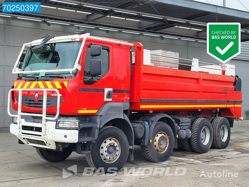 Renault Kerax 410 8X4 SIDES 14.500ltr Fire truck Feuerwehr vatrogasno vozilo