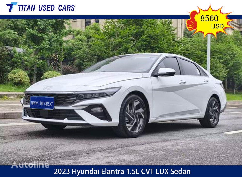 Hyundai Used 2023 Hyundai Elantra Price from China sedan