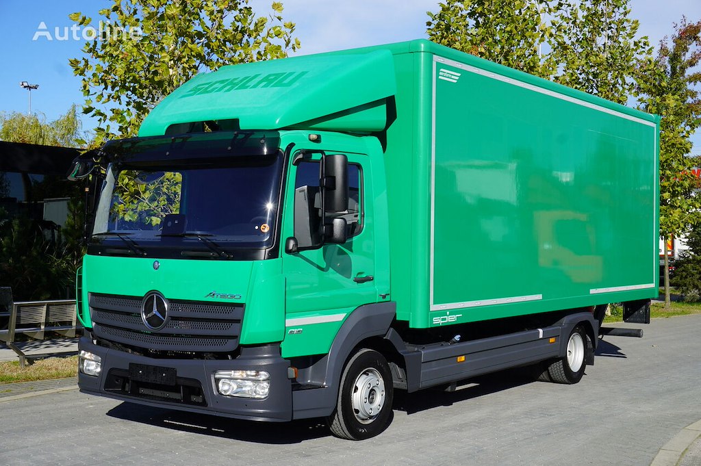 Mercedes-Benz Atego E6 818 container 15 pallets / Tail lift kamion furgon