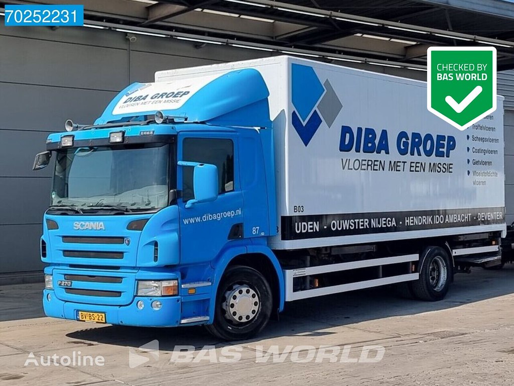 Scania P270 4X2 BDF ladebordwand Euro 4 kamion furgon